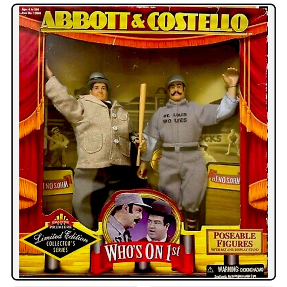 Toys | Premiere Limited Edition Exclusive Collector Whos On First Abbot ...